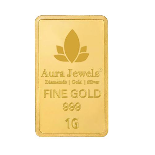 1 Gram Gold Coin 24KT (999 Purity)
