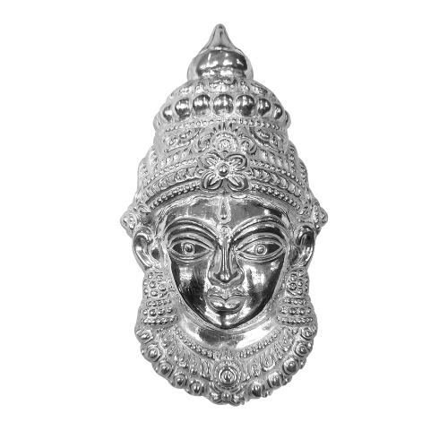 Pure Silver Goddess Lakshmi Face