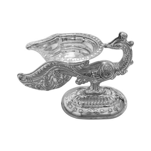 Silver Peacock Deepa